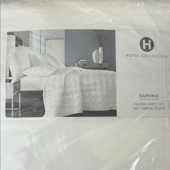 Hotel Collection White Sheet Set Luxurious Bedding Sheets